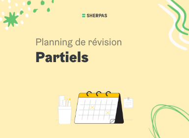 Faire un planning de révision (+ exemple) - Les Sherpas